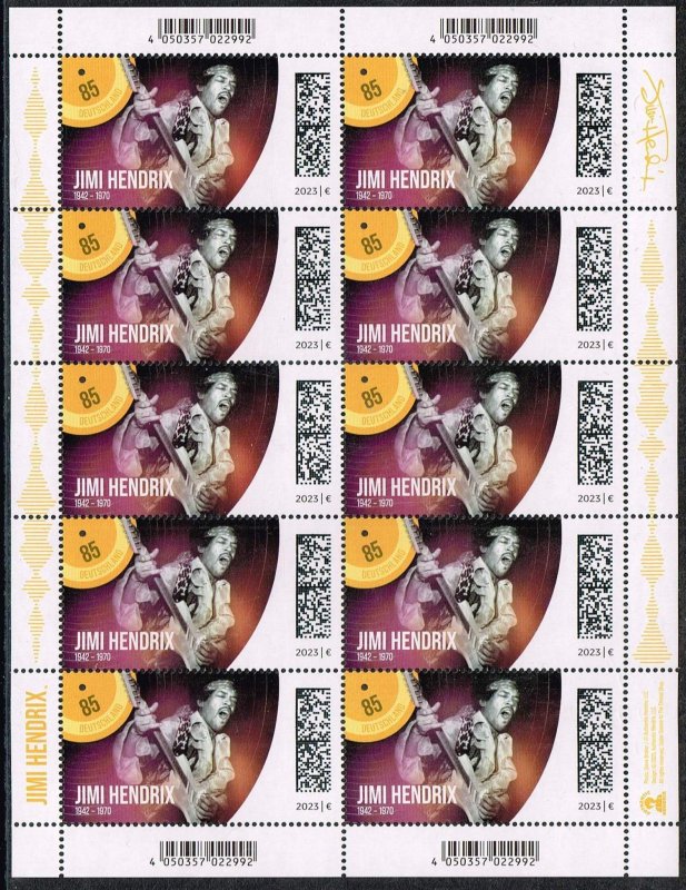 Jimi Hendrix Stamp