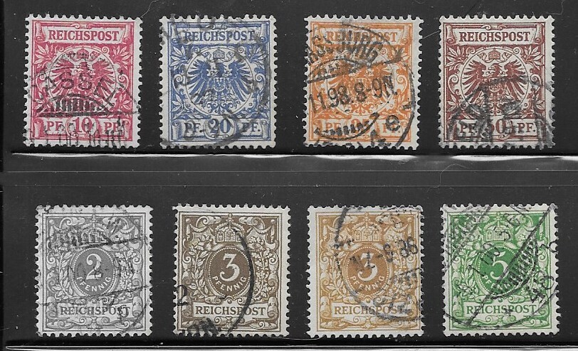 Germany Sc.# 45 / 51 used 2 shades 3pf L14 | Europe - Germany ...
