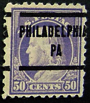 USA, Scott 477, Philadelphia PA Precancel | United States, General ...