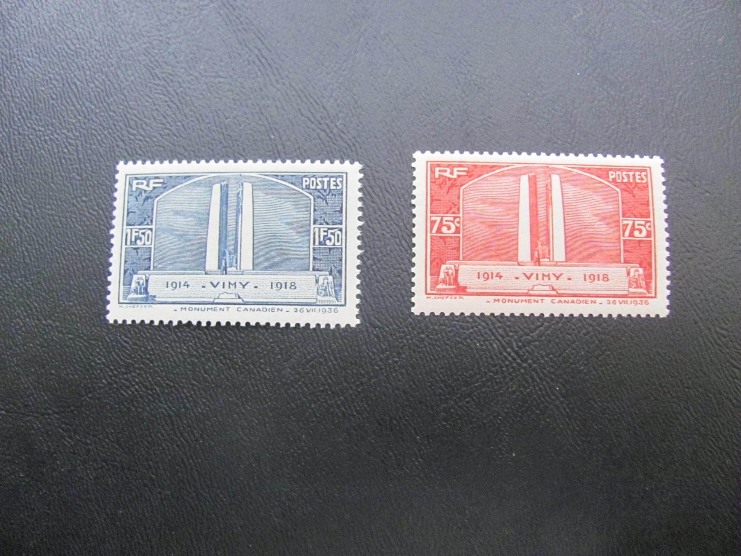 France MNH 1936 SC 311-312 Vimy Ridge XF $60 (100) | Europe - France ...