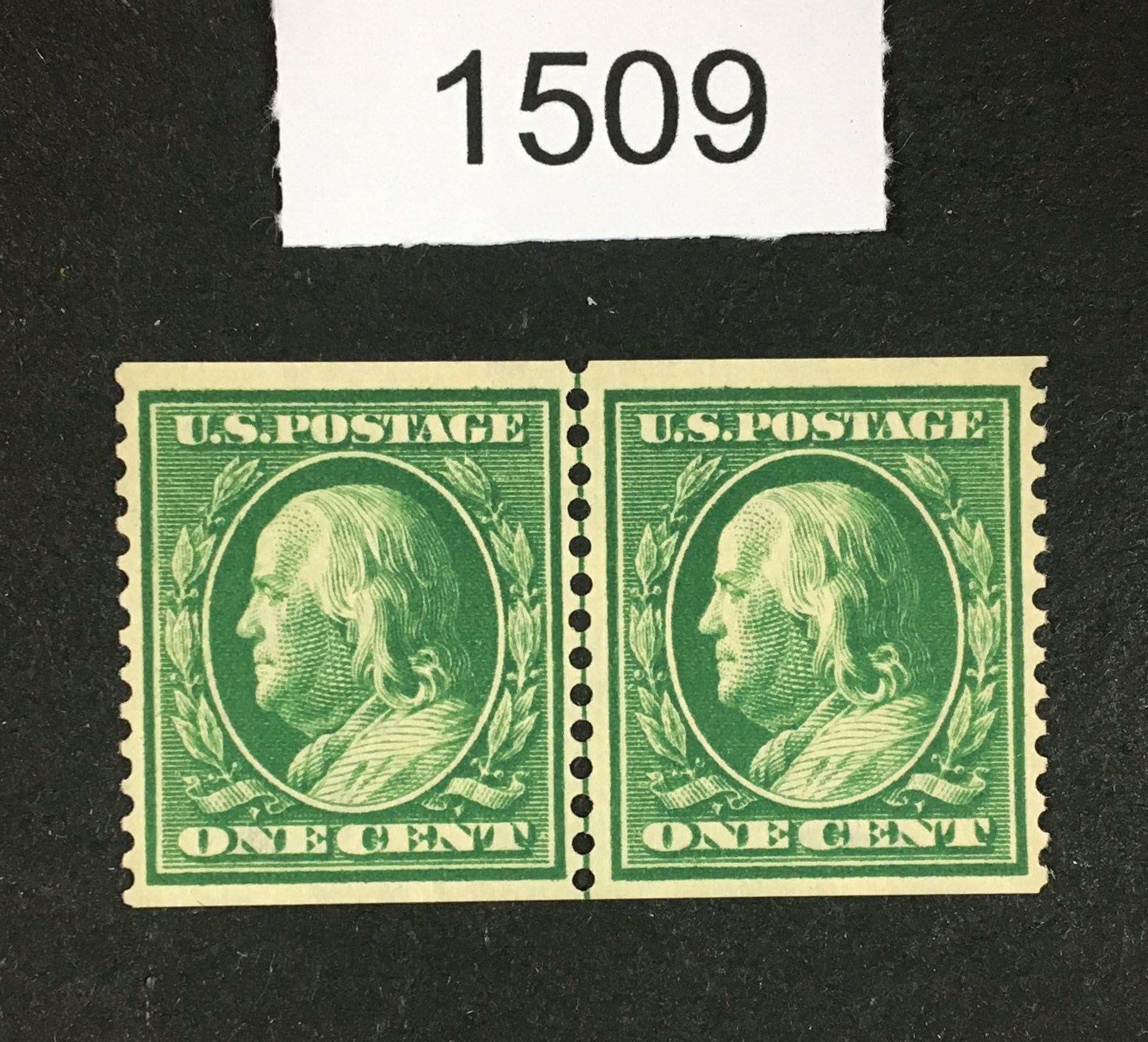 US Stamps # 387 Mint OG LH Line Pair LOT #F 1509 | United States ...