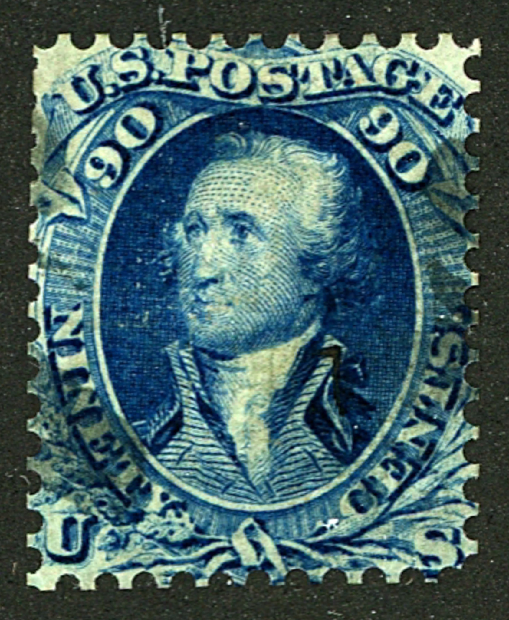 U.S. #101 USED | United States, General Issue Stamp / HipStamp