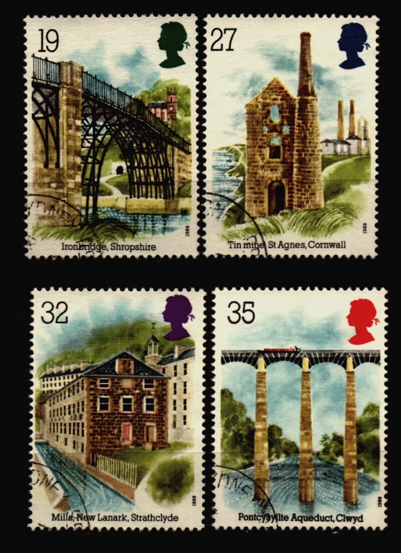 Great Britain Used Scott 1280 - 1283 | Great Britain, General Issue ...