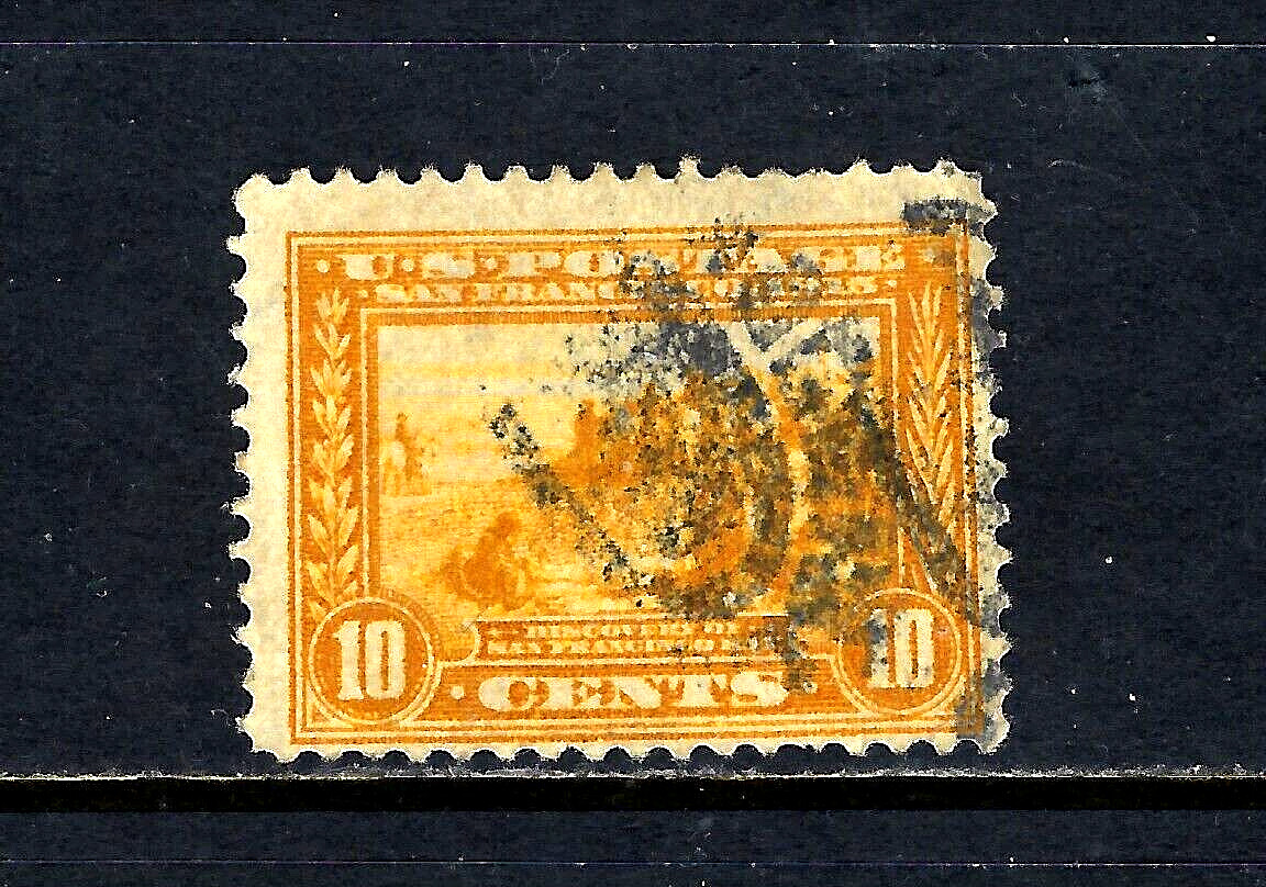 #400 US 10 Cent Orange Yellow SAN Francisco Bay-Used-N/G-Fine | United ...