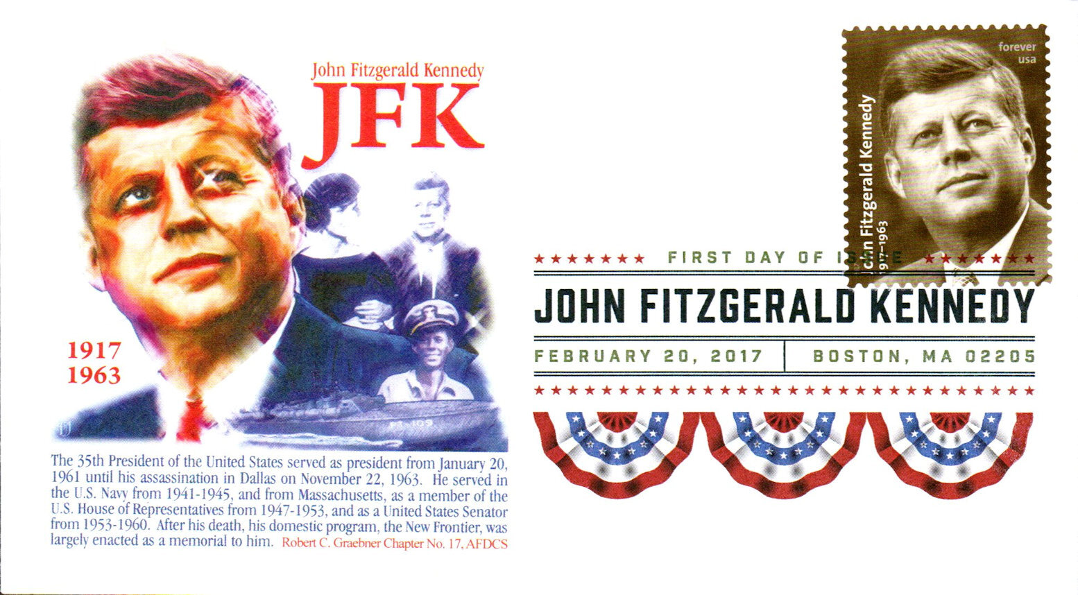 #5175 John F. Kennedy Graebner FDC | United States, General Issue Stamp ...