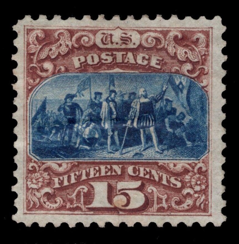 US Stamps #118 VAR. Type I *Split Grill* Mint Part OG CAT. $10,500 LOT ...