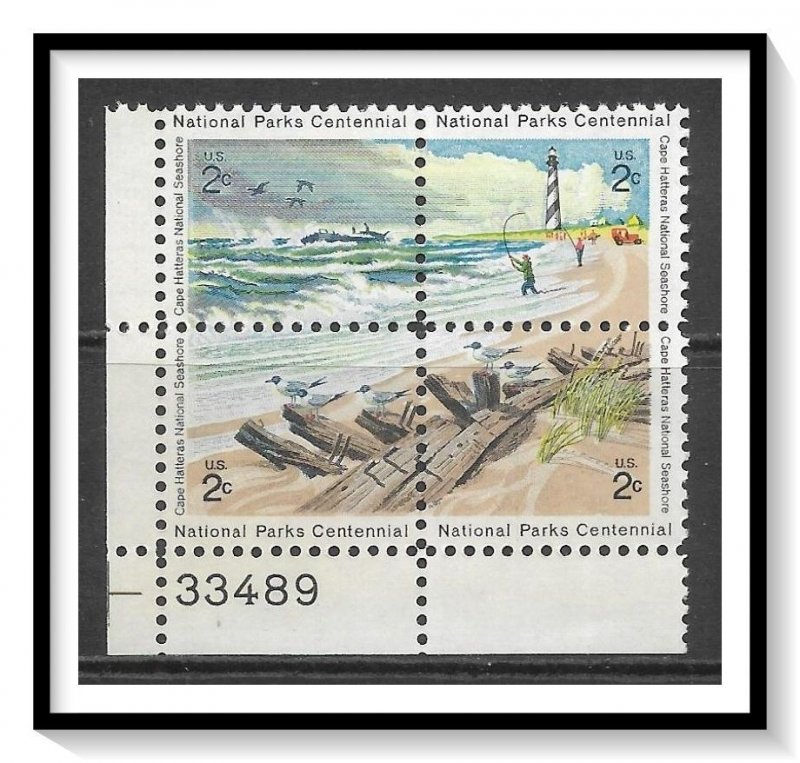 US Plate Block #1448-1451 National Parks MNH | United States, General ...