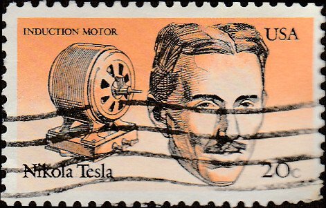# 2057 Used Nikola Tesla | United States, General Issue Stamp / HipStamp