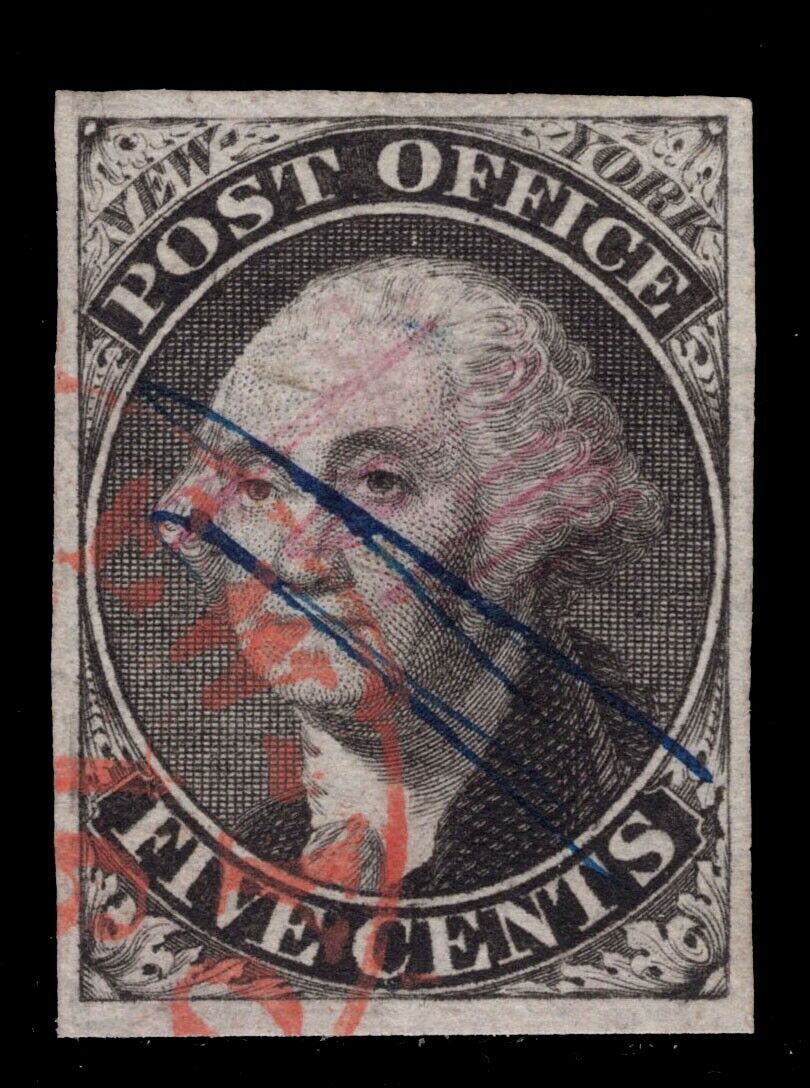 US Stamps #9X1 Imperf Provisional Used XF+ PF Cert LOT #83437 | United ...