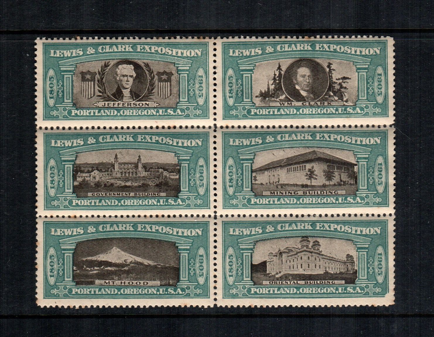 US 6 MH Lewis clark exposition stamps | United States, General Issue ...