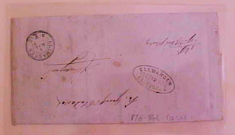 German Wurttemberg Postage Ellenberg 1896 Turned | Europe - Germany ...