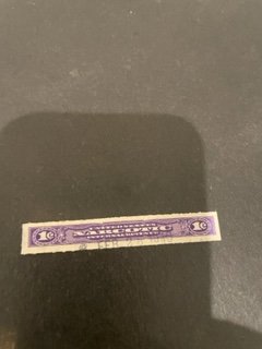 US sc RJA42b u | United States, Revenues - Narcotic Tax Stamp / HipStamp