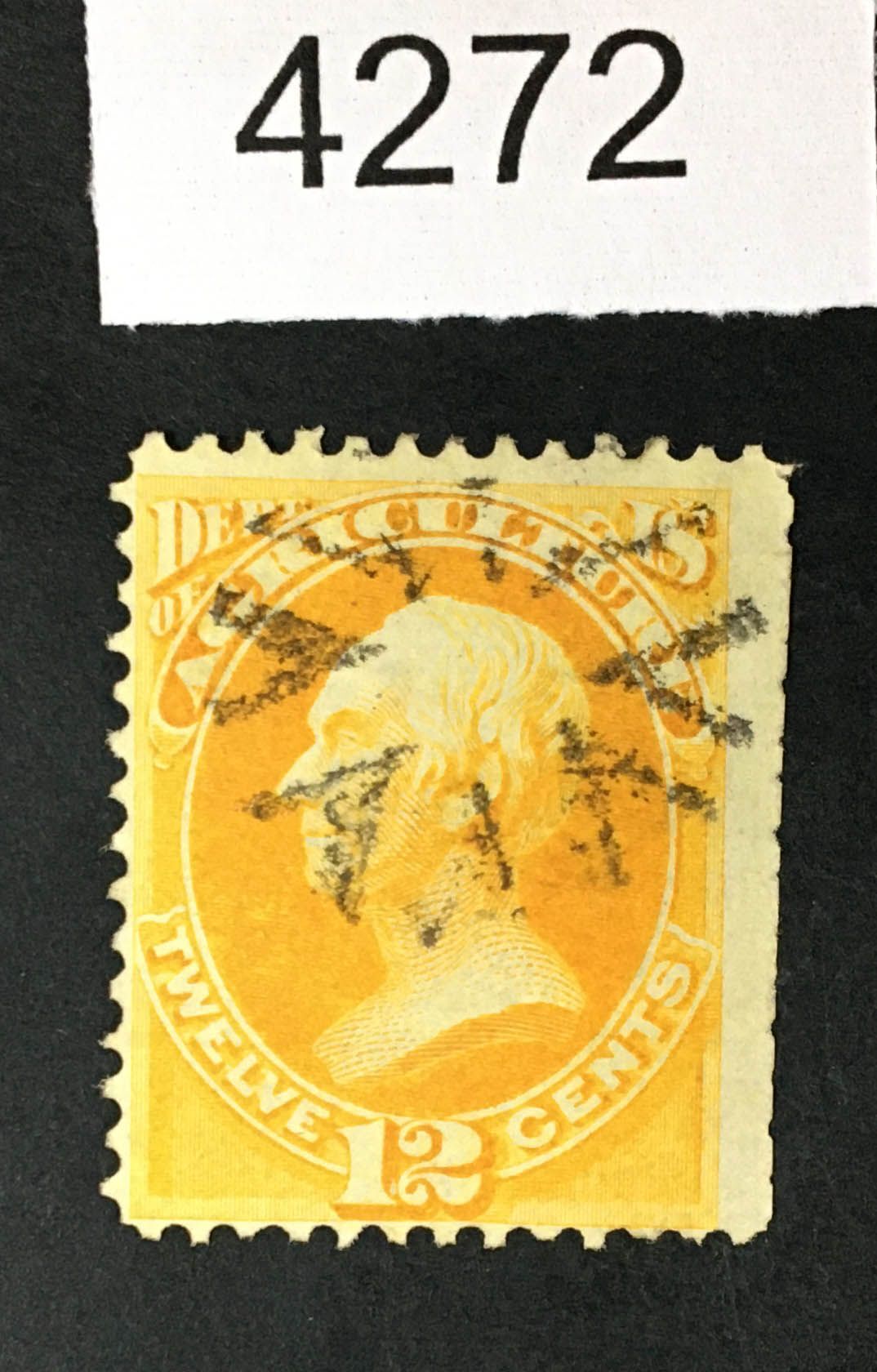 US Stamps # O6 Used $260 LOT #4272 | United States, Officials Stamp ...