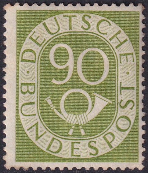 Germany 1952 Sc 685 MLH* disturbed gum | Europe - Germany & Colonies ...