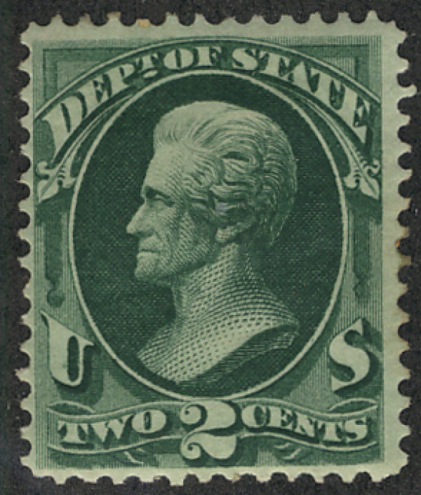 O58 F-VF OG Hr, awesome! b5243 | United States, Officials Stamp / HipStamp