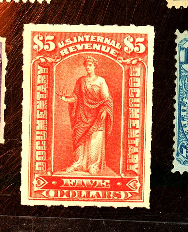 R175 Mint FVF NG Cat $115 | United States, Revenues Stamp / HipStamp