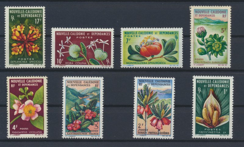 [I2017] New-Caledonia Flora good set of stamps very fine MH / HipStamp