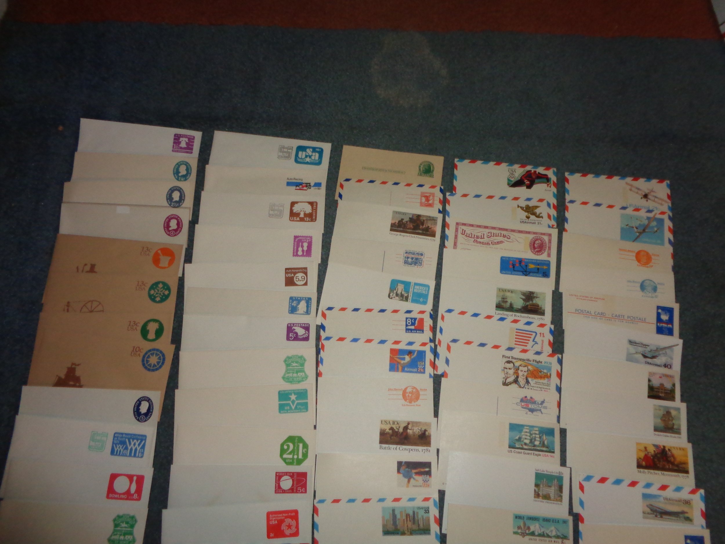US POSTAL STATIONARY COLLECTION, MINT, ENTIRES, OVER 120+ ITEMS / HipStamp