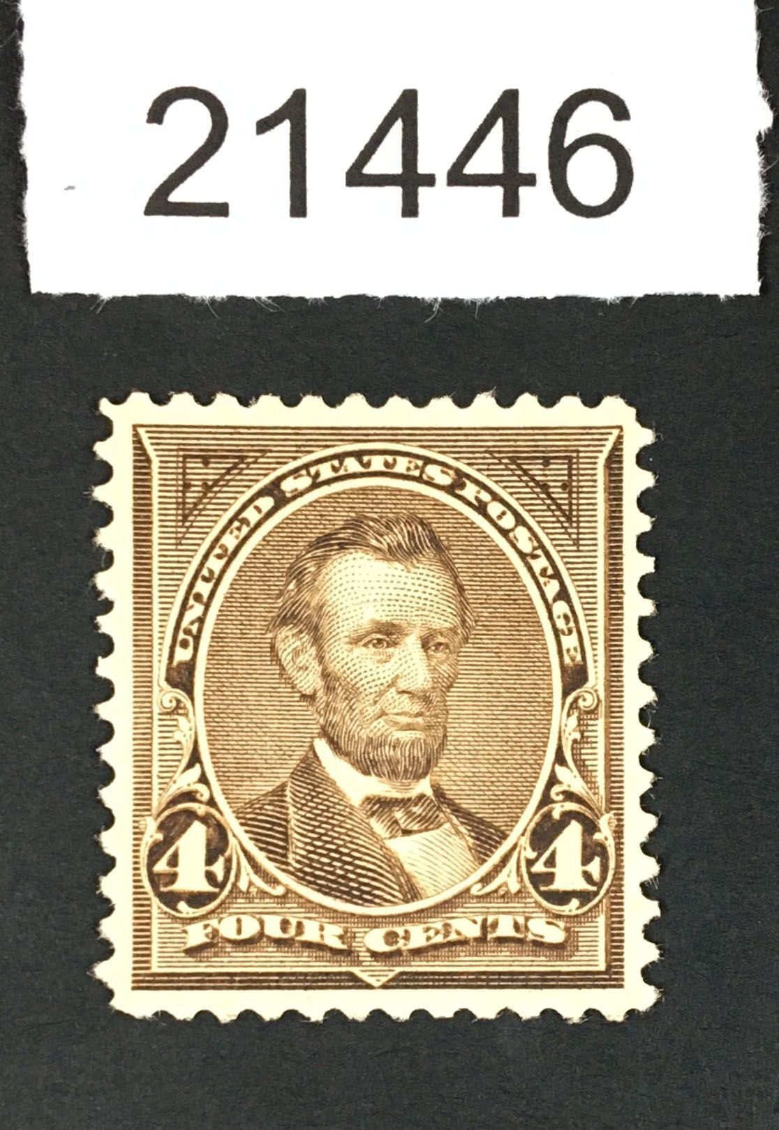 US Stamps # 269 Mint OG NH VF Post Office Fresh $125 LOT # 21446 ...