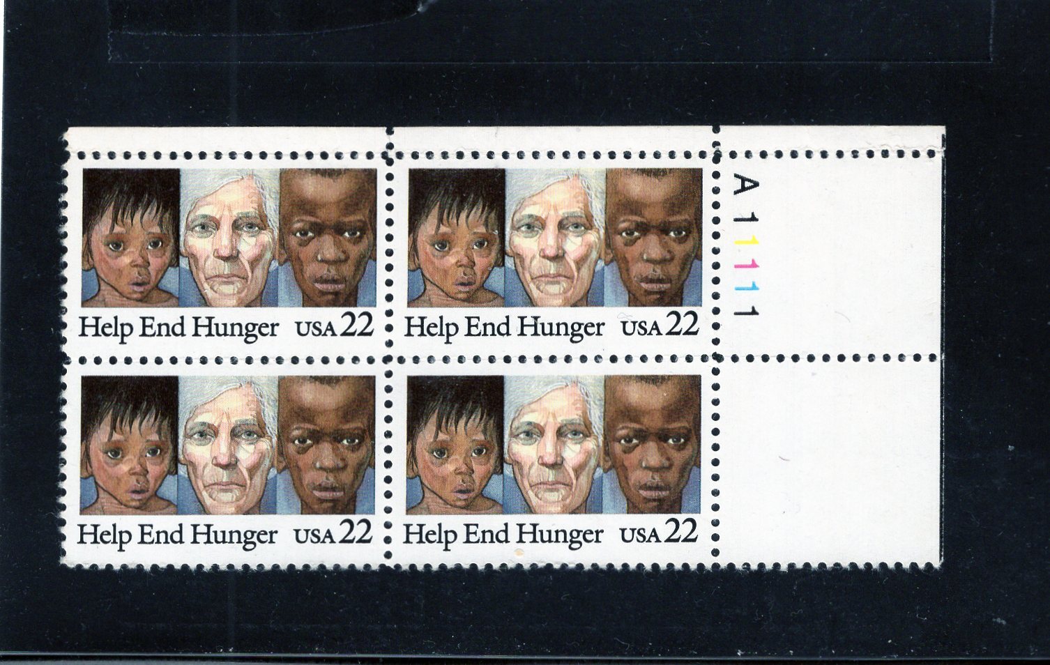 2164 Help End Hunger, MNH UR-PB/4 (#A11111) | United States, General ...