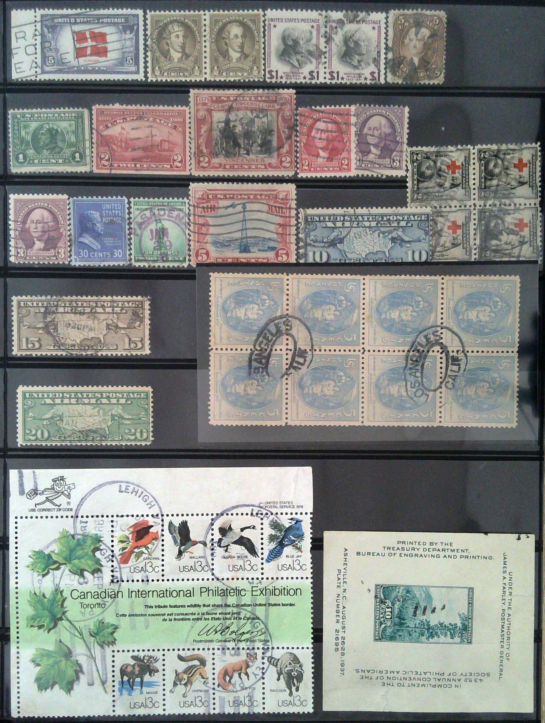 Small Collection -Used - Front & Back of book Lot - FoB, Airmail,Parcel ...