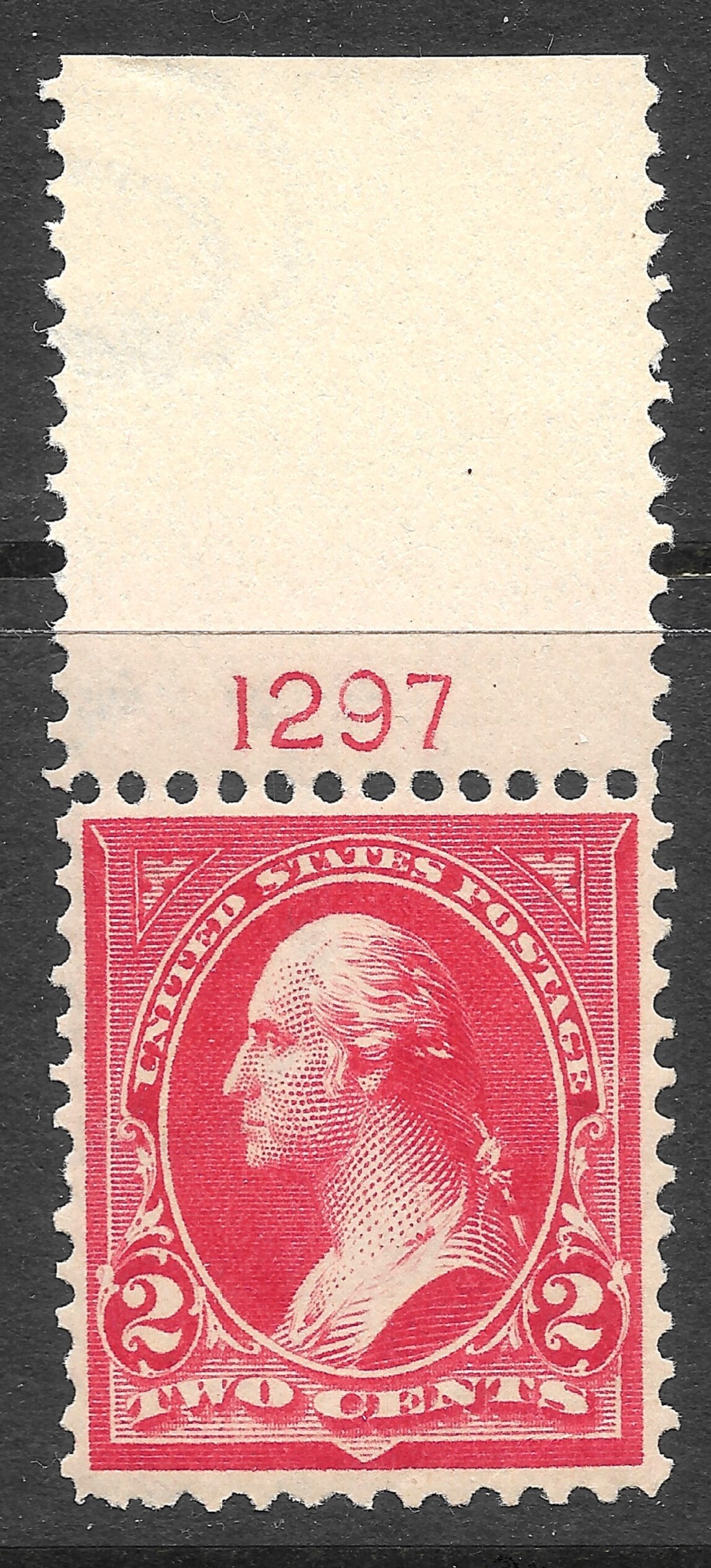 1899 MNH Scott #279B** 3c Plate Numbered Stamp, cv $25 | United States ...