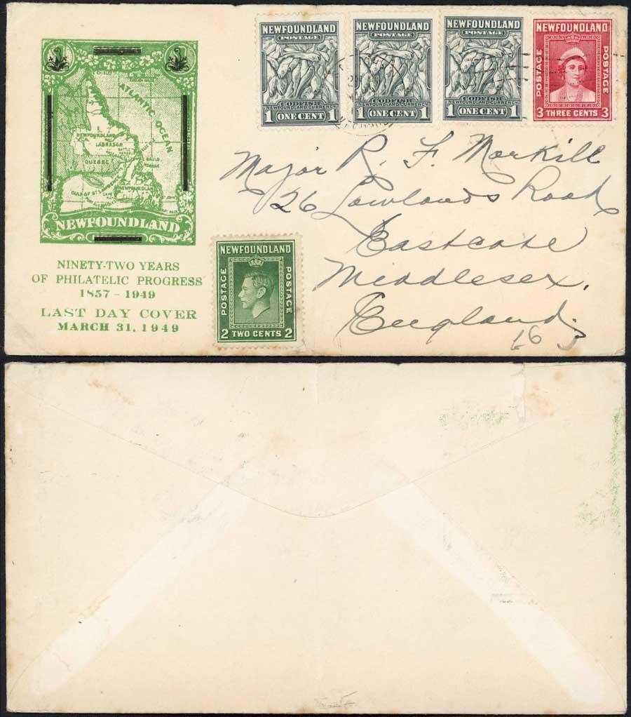 Newfoundland 1949 Philatelic Progress | Canada, Stamp / HipStamp