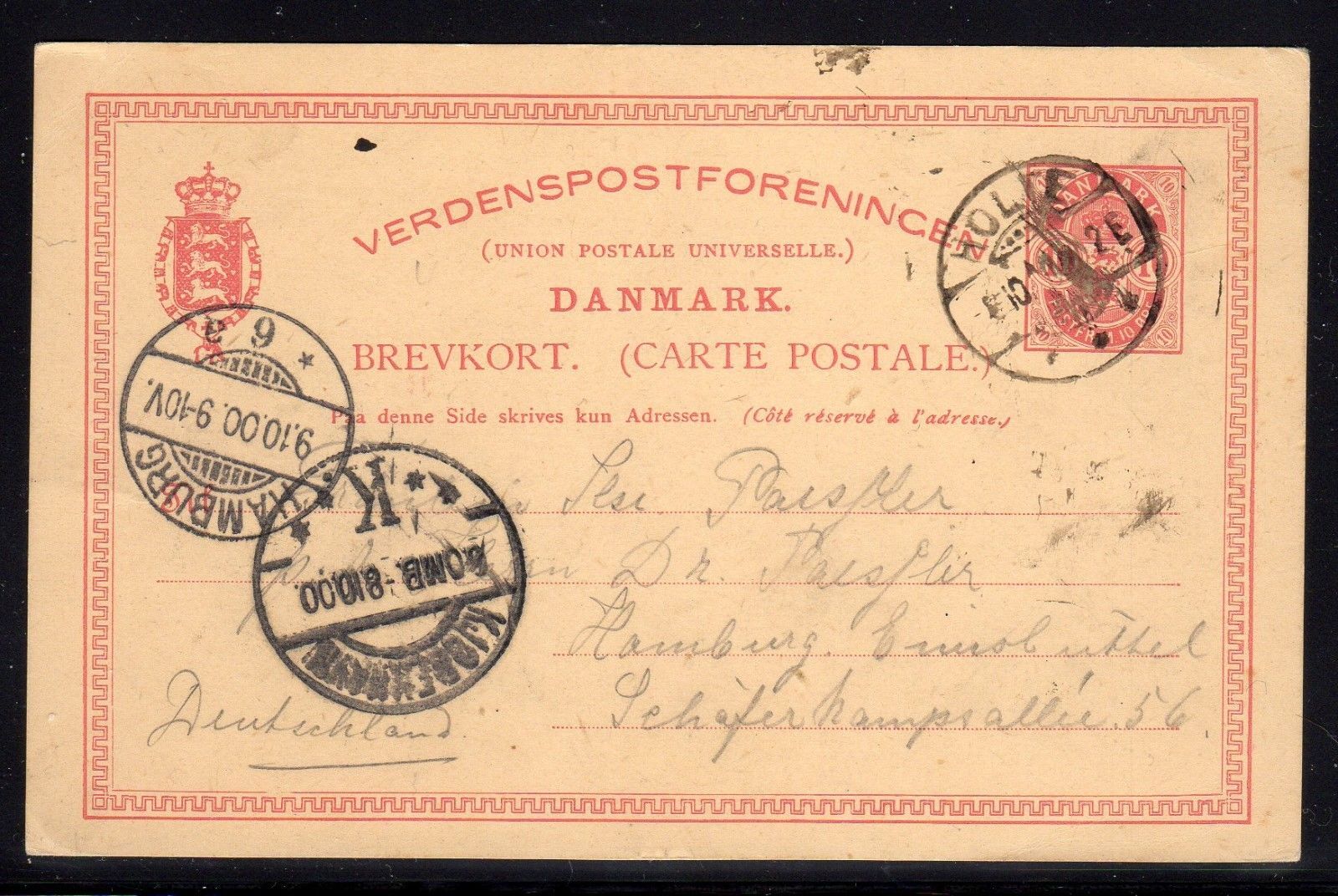 Denmark PSE Card Used a782 | Europe - Denmark, Postal Cards Stamp ...