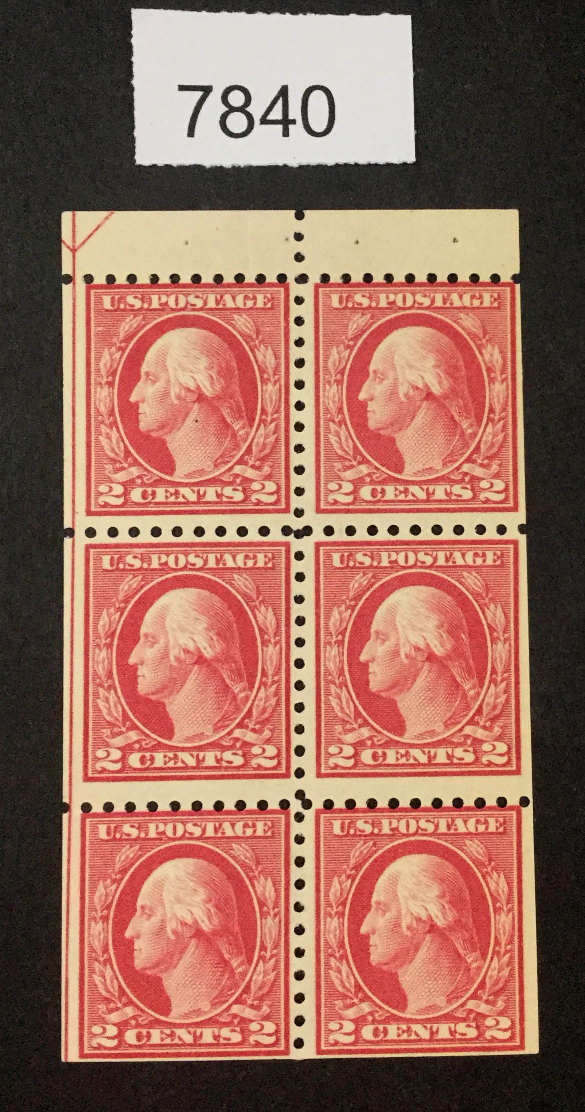 US Stamps #425E Mint OG NH POS.C Booklet LOT #7840 | United States ...