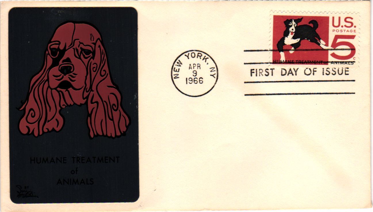 #1307 Humane Treatment of Animals – Sarzin Metallic Cachet | United ...