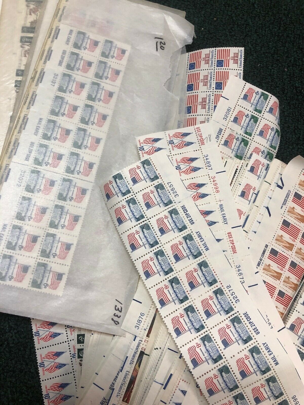 US Huck Plate Blocks Great MNH Assortment $100 Face Value | United ...