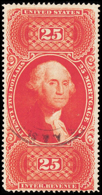 U.S. REV. First Issue R100D Used (ID # 109925) | United States ...
