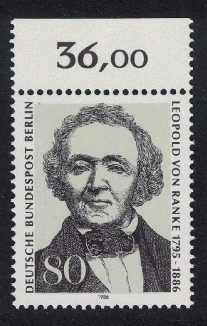 Berlin Death Centenary of Leopold von Ranke historian Top Margin 1986 ...