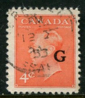 O29 Canada 4c Official, used | Canada, Officials Stamp / HipStamp