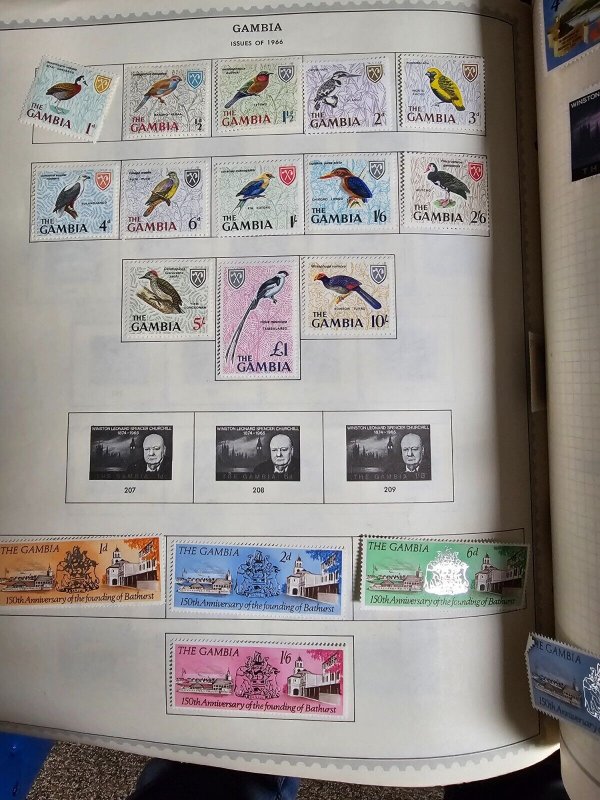 British Worldwide A-Z Stamp Collection in 3 HUGE Minkus Global Albums ...
