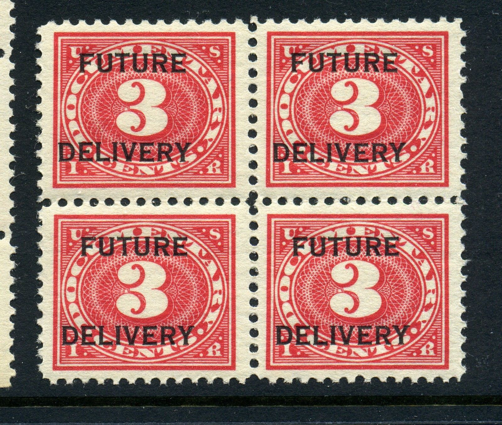 RC2 Future Delivery Revenue Block of 4 Stamps NH (Stock By 755 ...