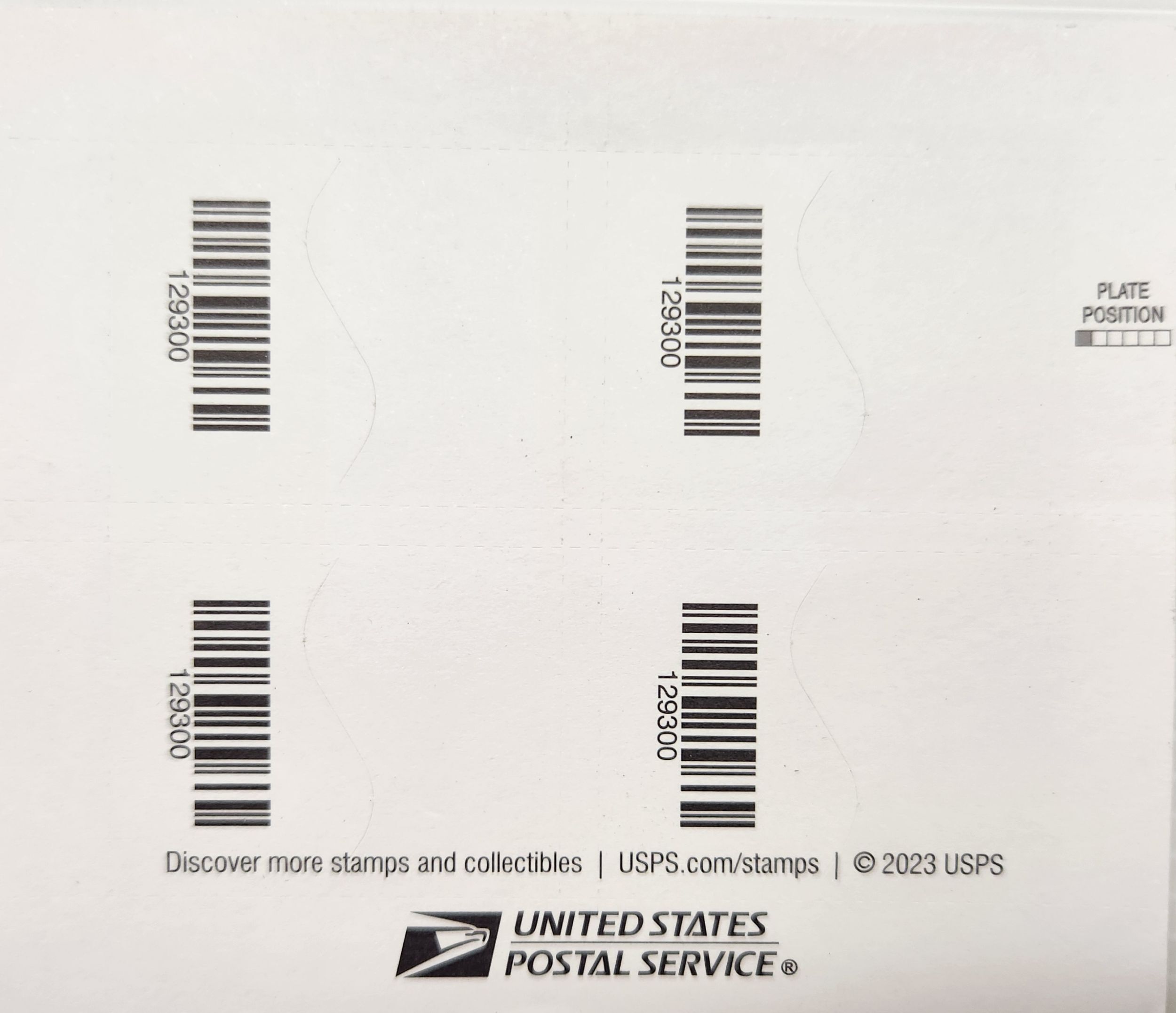 USA Stamps 10pcs Cosmic Cliffs + 10pcs Palace of Fine Arts NMH VF Free ...