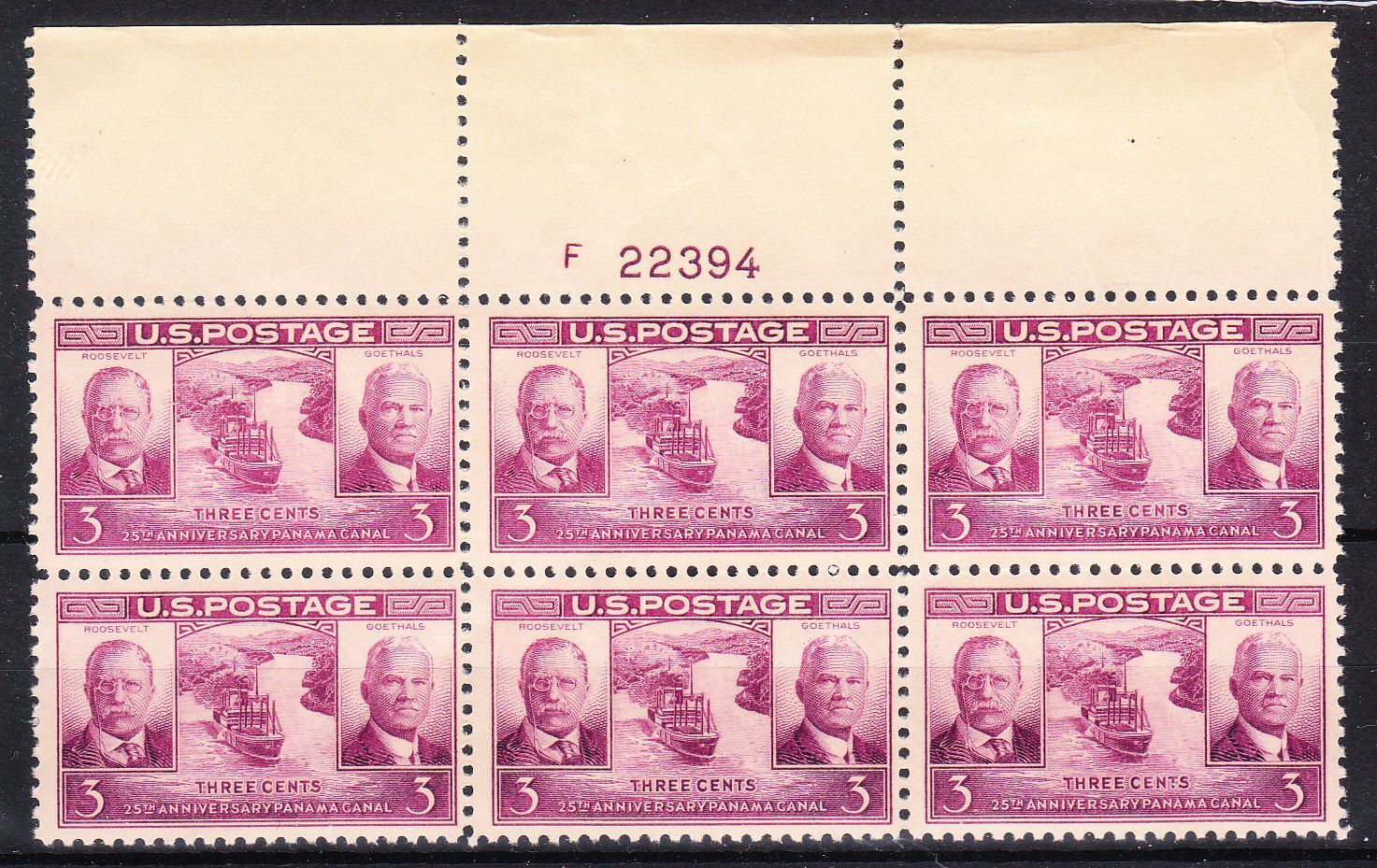 MOstamps - US Scott #856 Mint OG NH Plate Block - Lot # HS-G568 ...