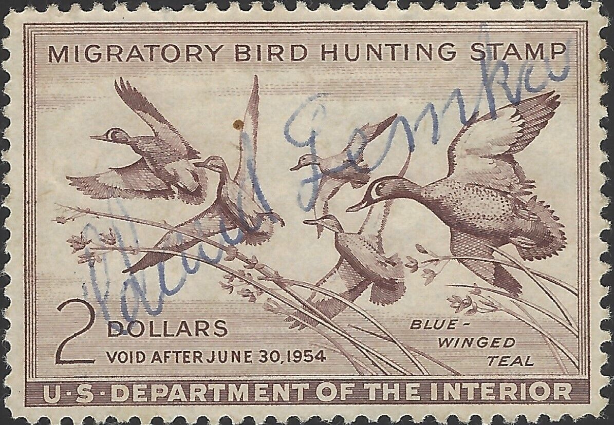 US Scott #RW20 Used Fine 1953 US Federal Duck Stamp | United States ...