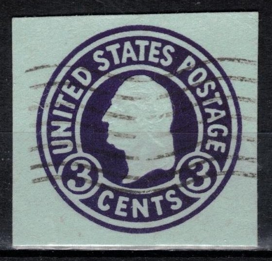 USA - Cut Corner - Scott U439 | United States, Postal Stationery Stamp ...