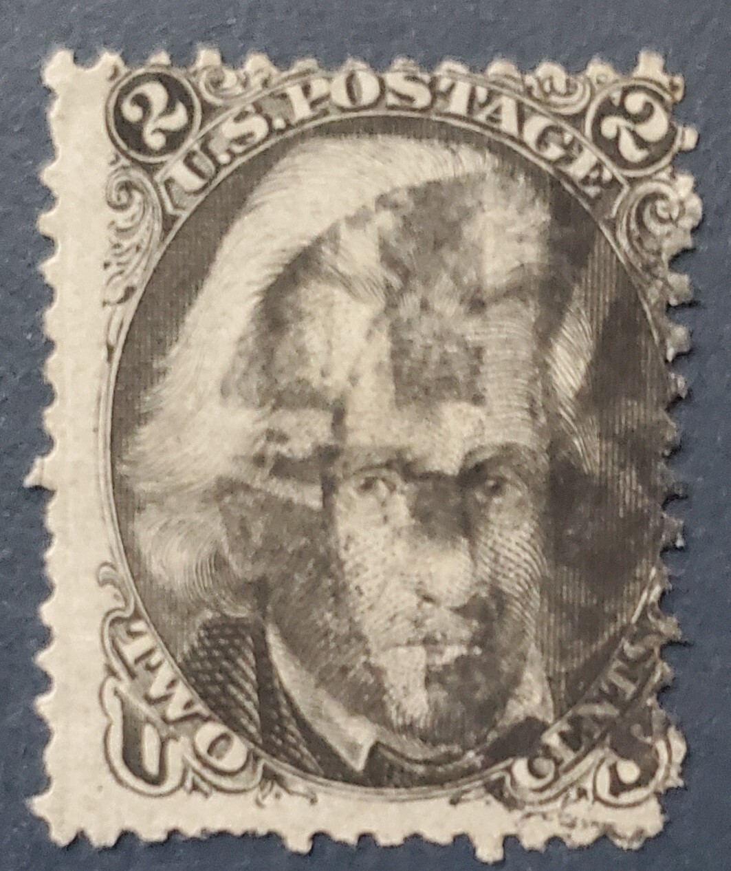 US 73, 1861 'Black Jack' Cat. value -- $60.00. Great value | United ...