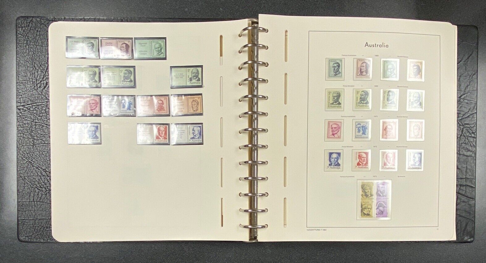 Lighthouse 1966-88 Hingeless Pages With MISC Stamp Album | Publications ...