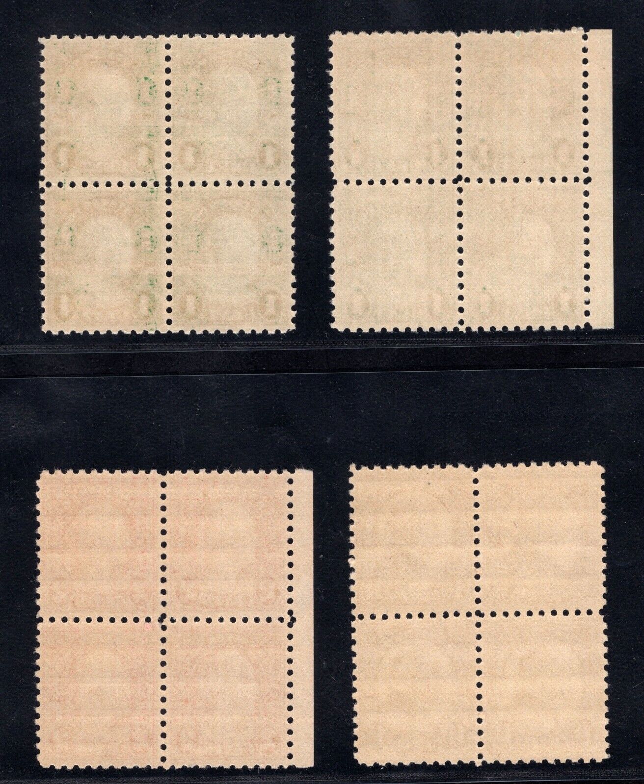 US Stamps #581-583 Blocks Mint OG NH LOT #84361* | United States ...