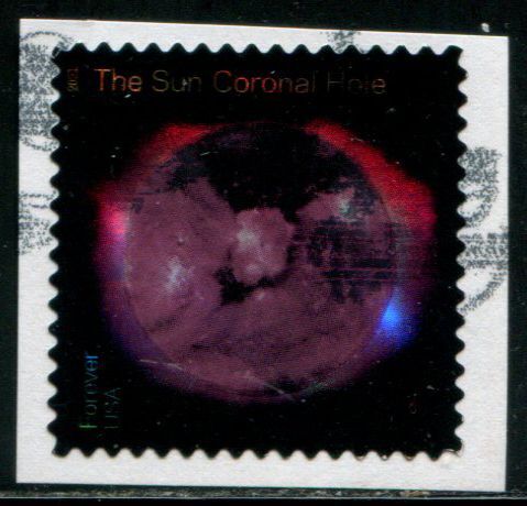 5598 US (55c) Sun Science - Coronal Hole SA, used on paper | United ...