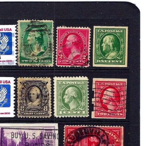 US STAMPS:: Nice Vintage US Old Stamp Collection, see scan | United ...