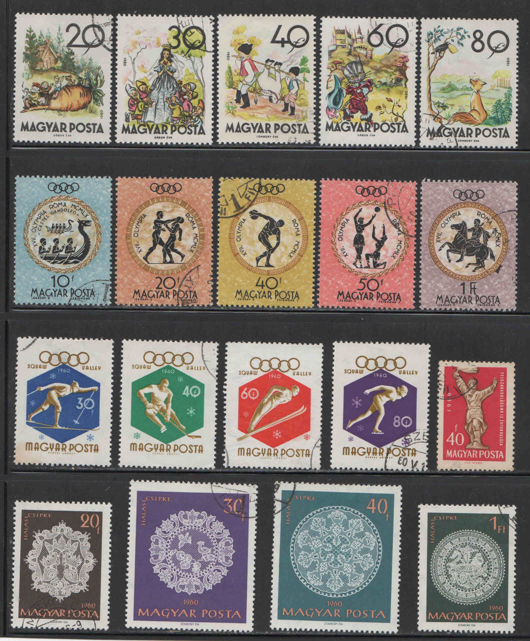 Hungary ~ Lot of 47 Different ~ MX ~ cv. 10.00+ | Europe - Hungary ...