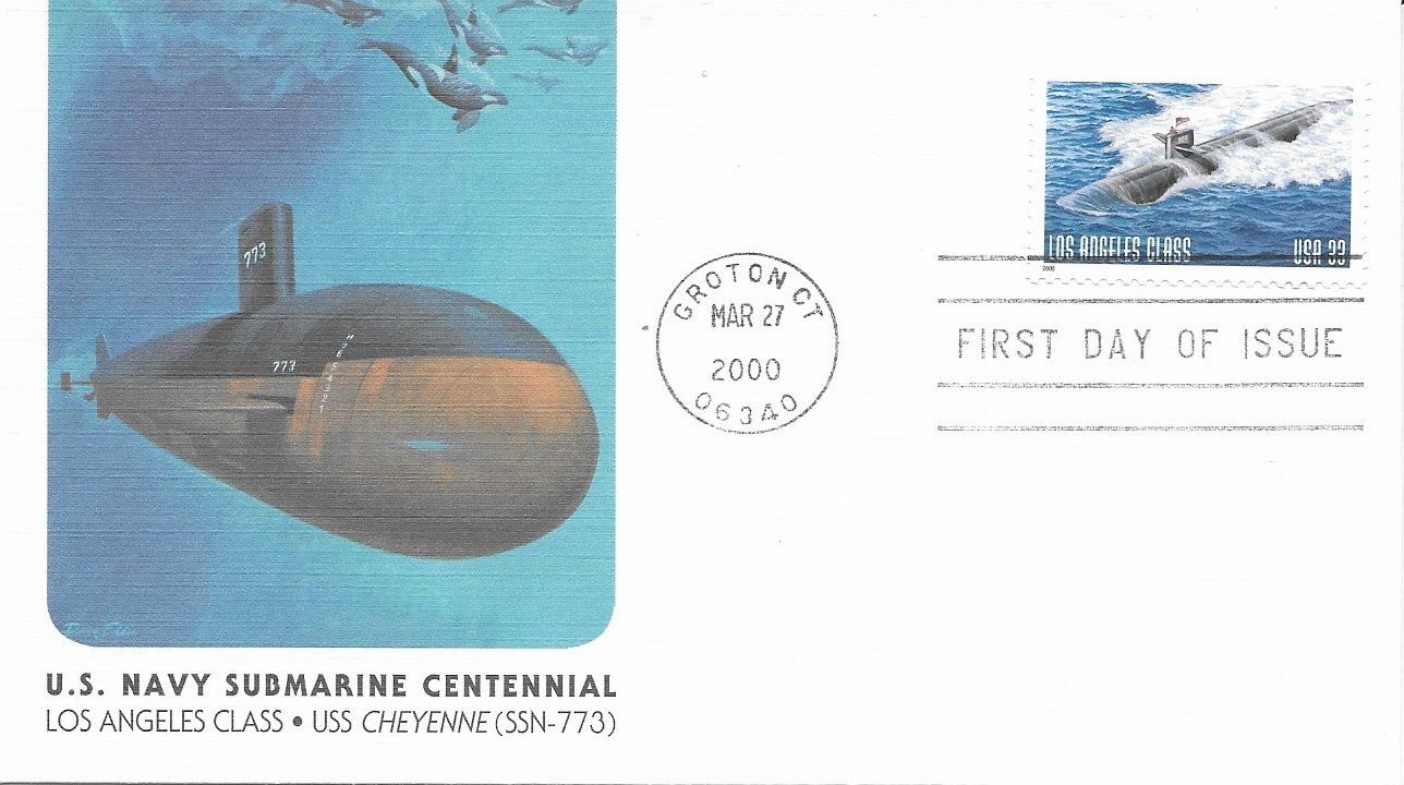 2000 FDC, #3372, 33c U.S. Navy Submarines, PCS & Fleetwood | United ...