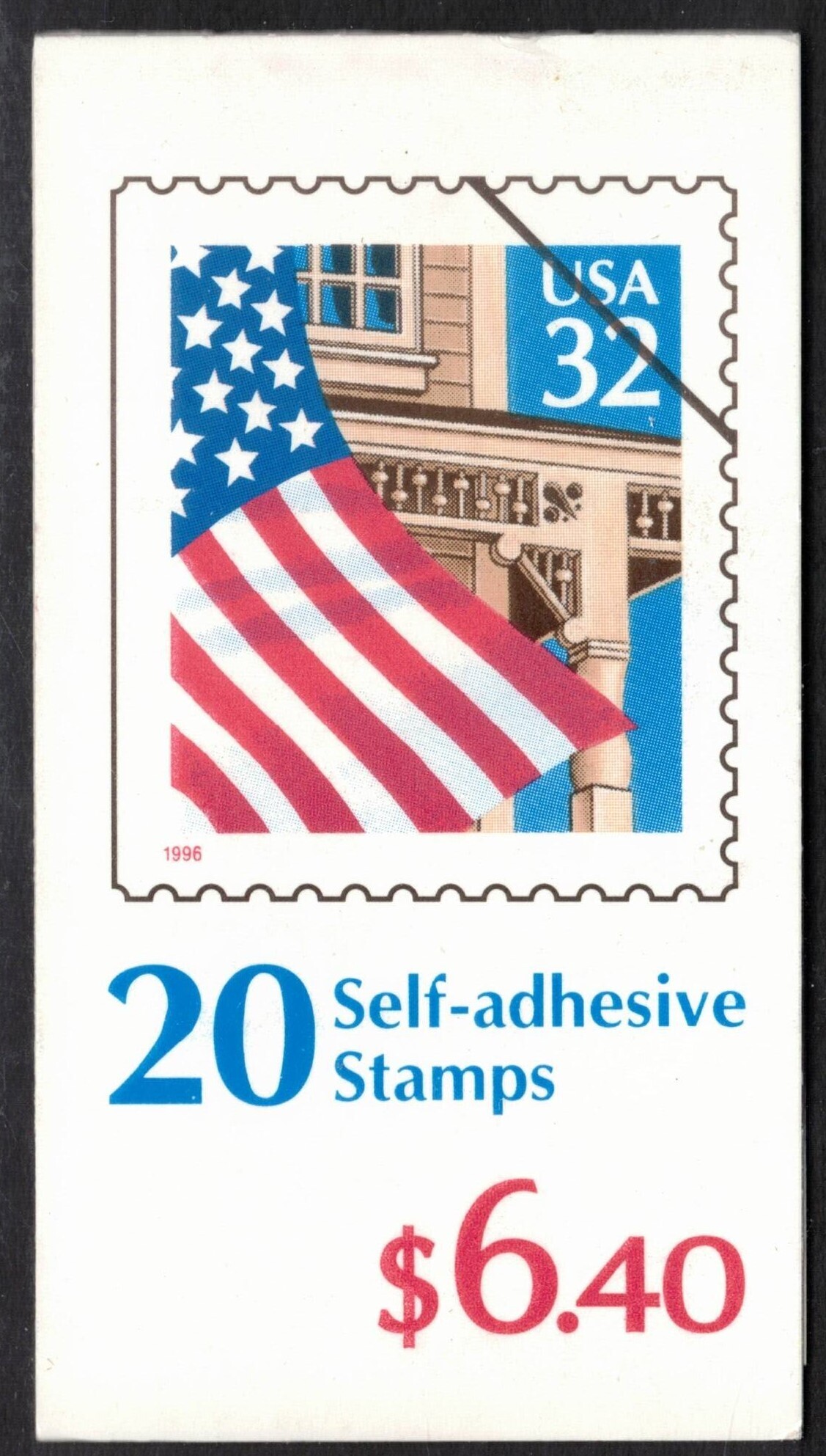 US 1995 $6.40 Flag Complete Booklet; Scott BK228; MNH | United States ...