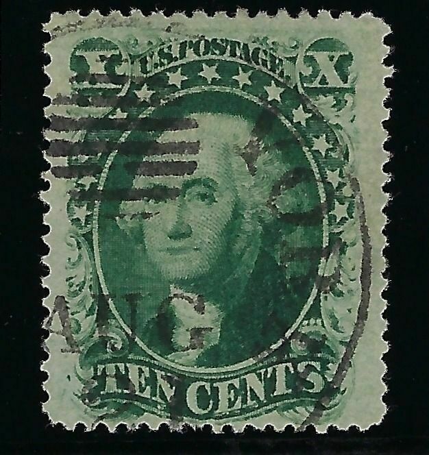 35 EXTRA FINE, OCEAN MAIL CANCEL! / HipStamp