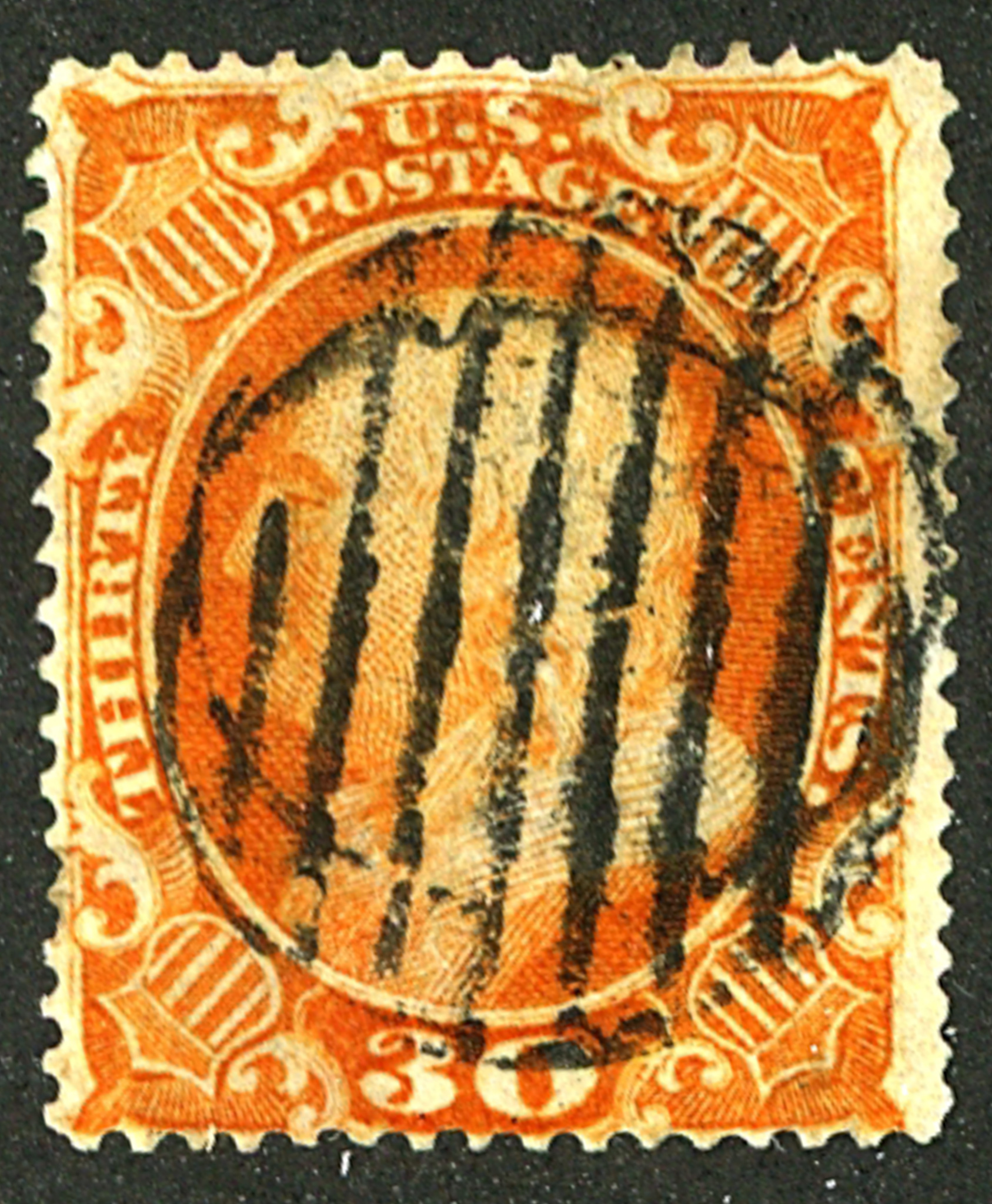 U.S. #38 USED | United States, General Issue Stamp / HipStamp